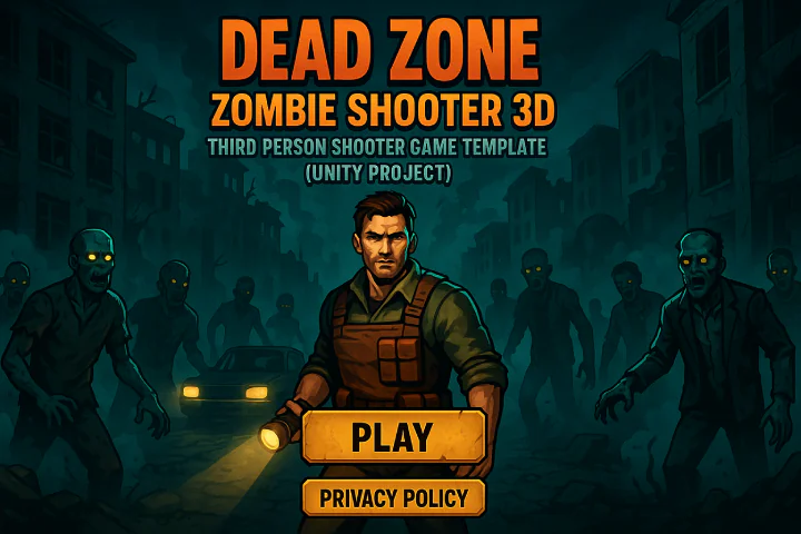 Dead Zone Zombie Shooter 3D – Third Person Shooter Game Template (Unity ...